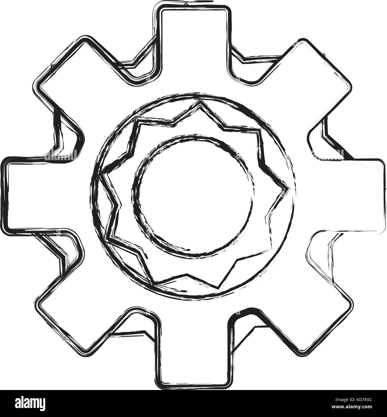 gear vector illustration Stock Vector Image & Art - Alamy