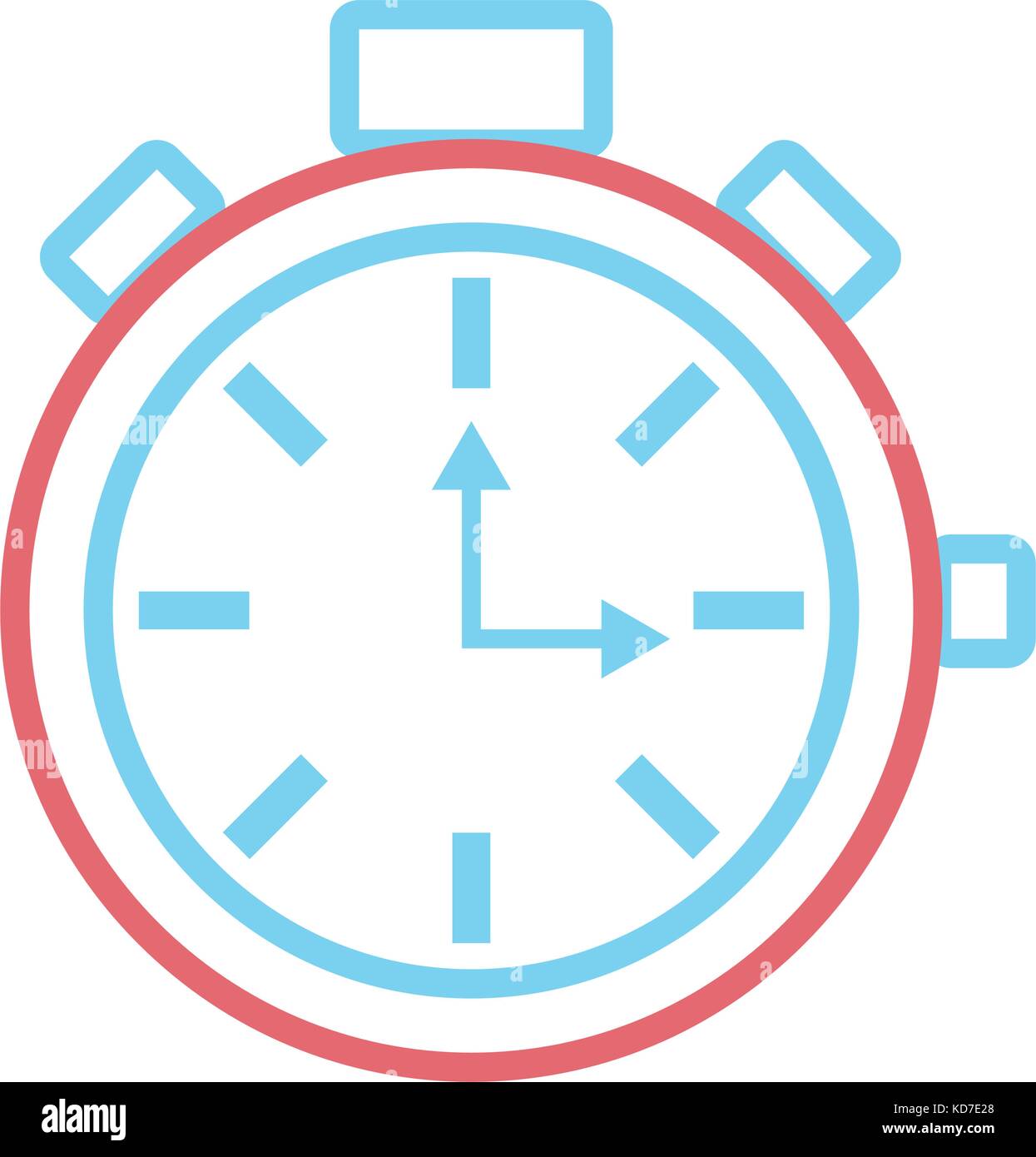 clock vector illustration Stock Vector Image & Art - Alamy