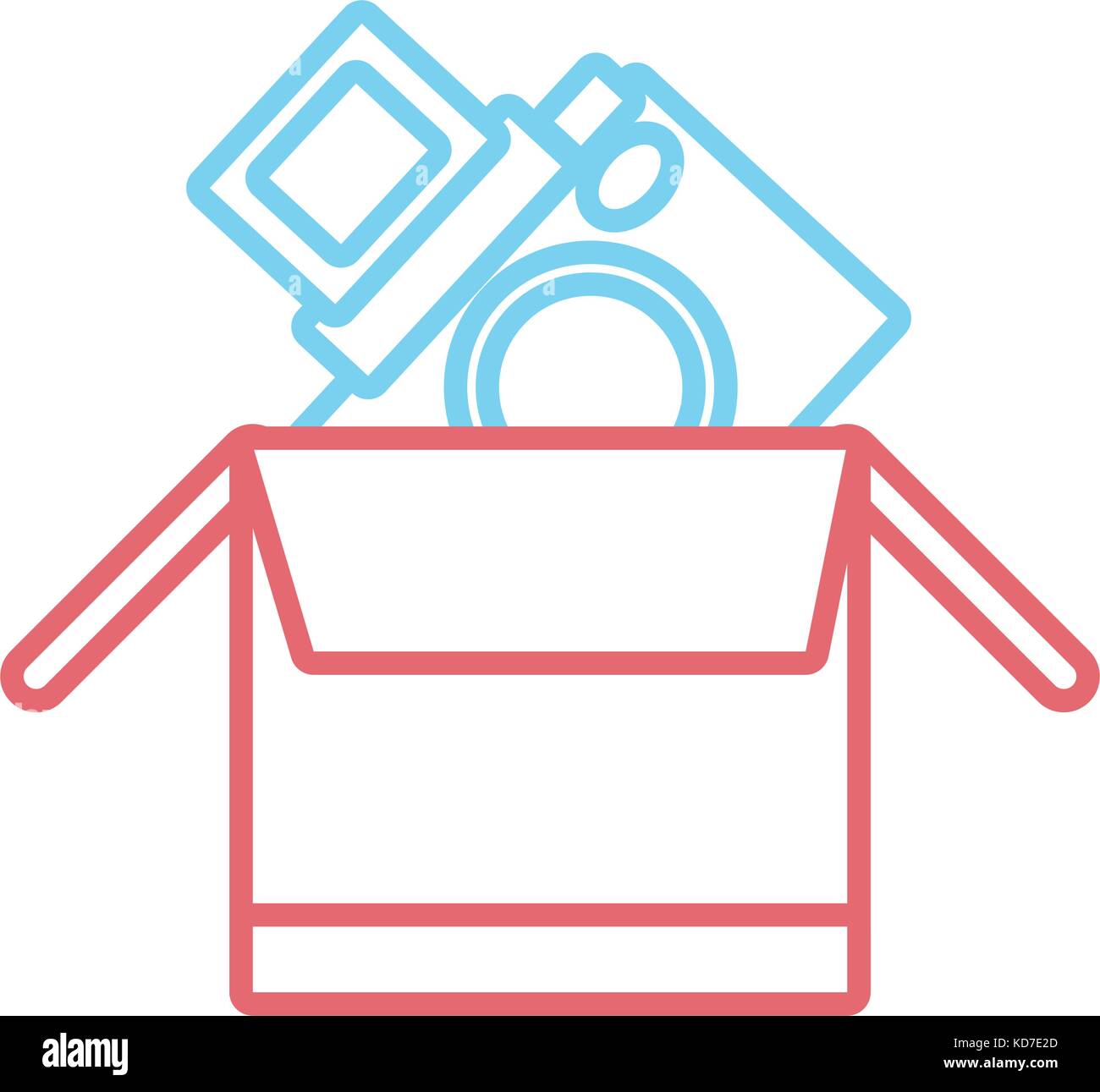 box vector illustration Stock Vector Image & Art - Alamy