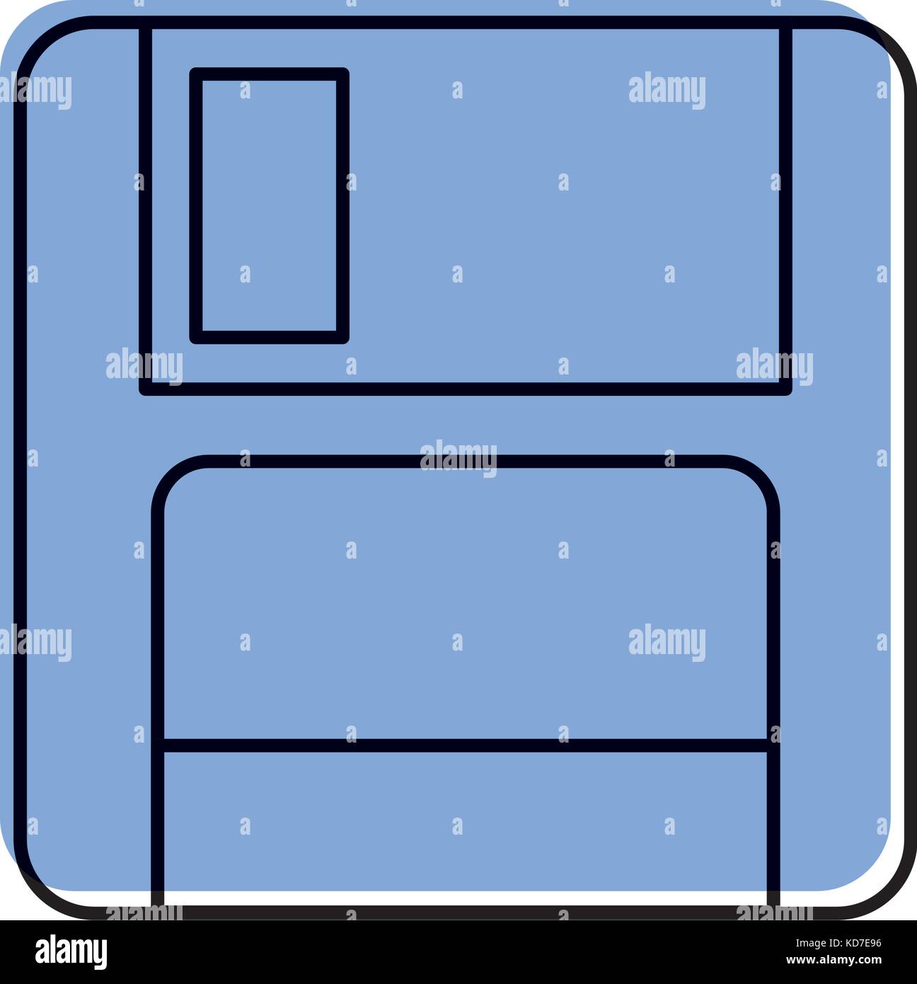 magnetic floppy disk icon for computer data storage Stock Vector Image & Art - Alamy