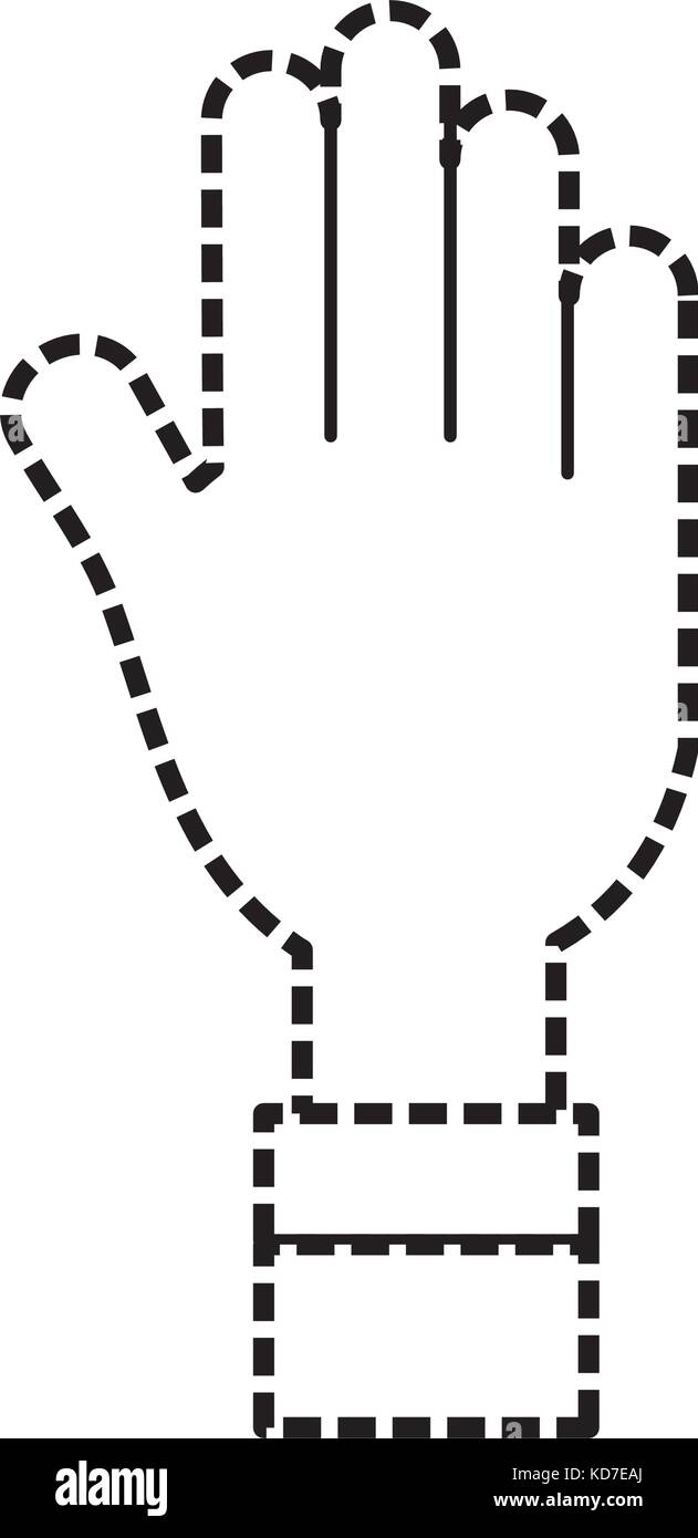 hand vector illustration Stock Vector Image & Art - Alamy