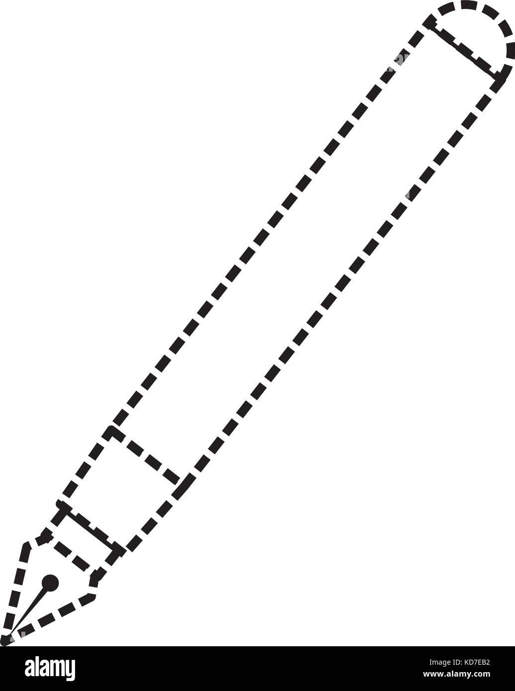 writing pen vector illustration Stock Vector Image & Art - Alamy