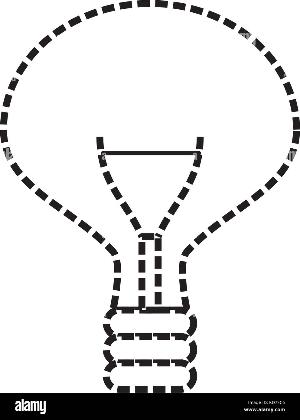 light bulb vector illustration Stock Vector Image & Art - Alamy