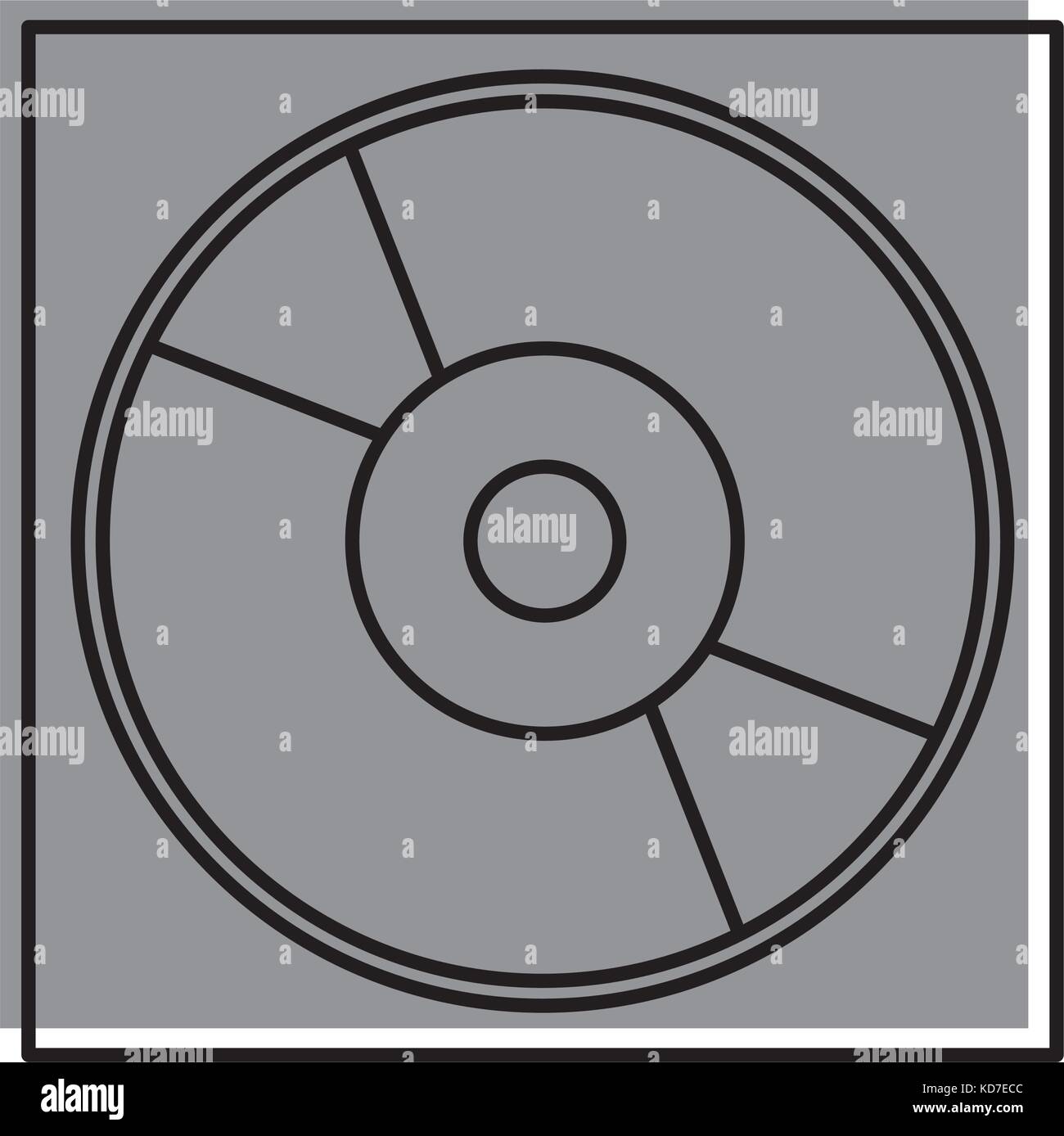 Sound storage medium Stock Vector Images - Alamy