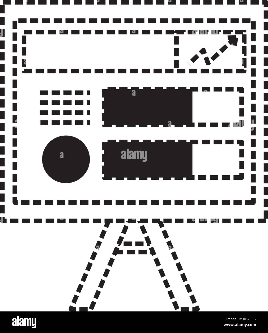 paper board vector illustration Stock Vector Image & Art - Alamy