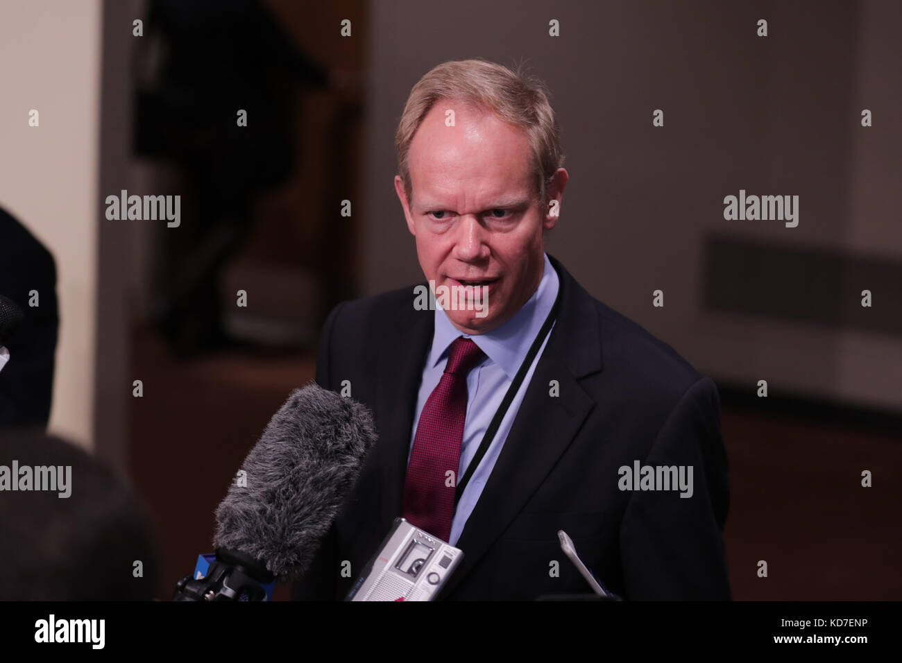 New York, NY, USA. 10th October, 2017. United Nations, New York, USA ...