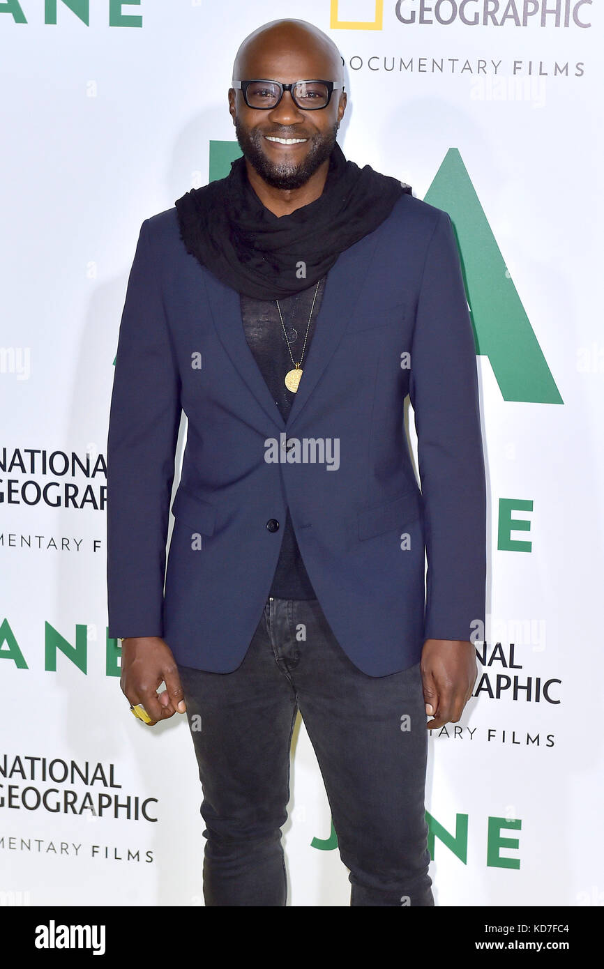 Sammi Rotibi attends the premiere of National Geographic documentary ...