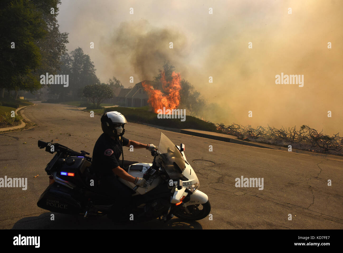 On ground fire burns hi-res stock photography and images - Alamy