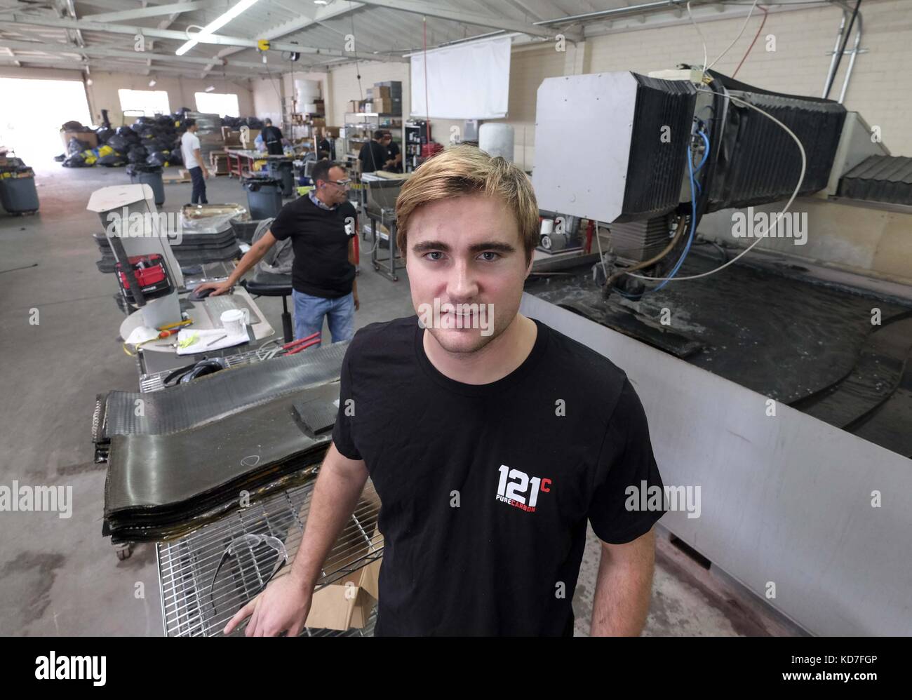 Los Angeles, California, USA. 20th Sep, 2017. Ryan Olliges, CEO of 121C ...