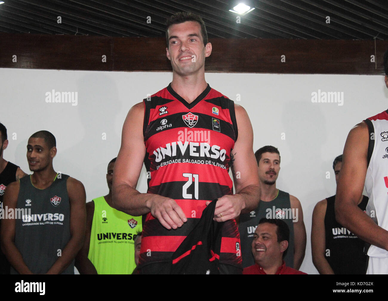 Salvador, Brazil. 10th Oct, 2017. Murilo Becker Pivot player of the ...