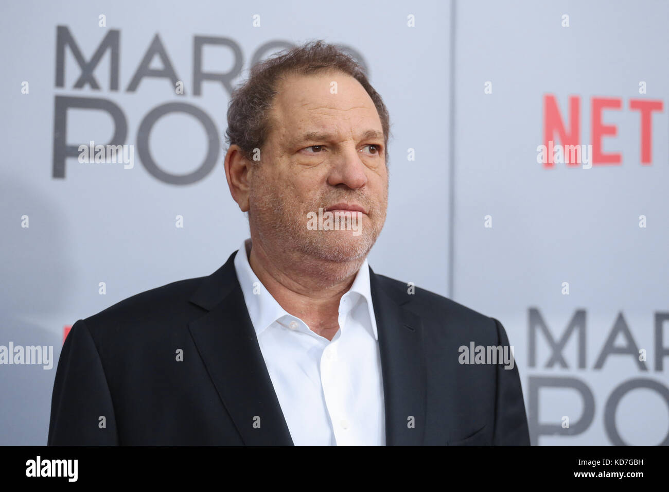 Film producer Harvey Weinstein attends the 'Marco Polo' New York series ...