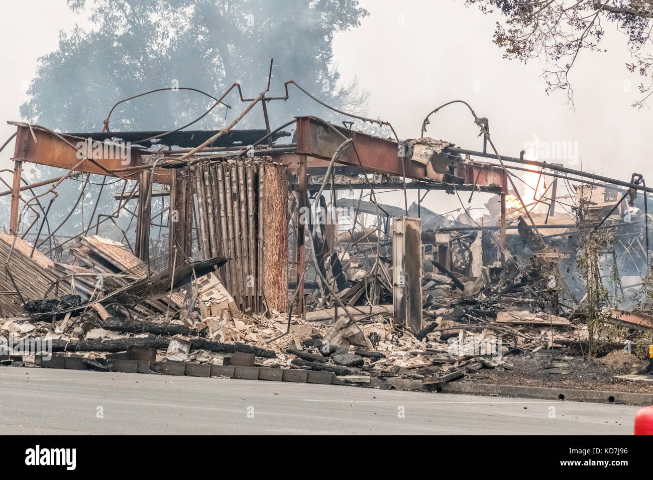 Wildfire devistation hi-res stock photography and images - Alamy