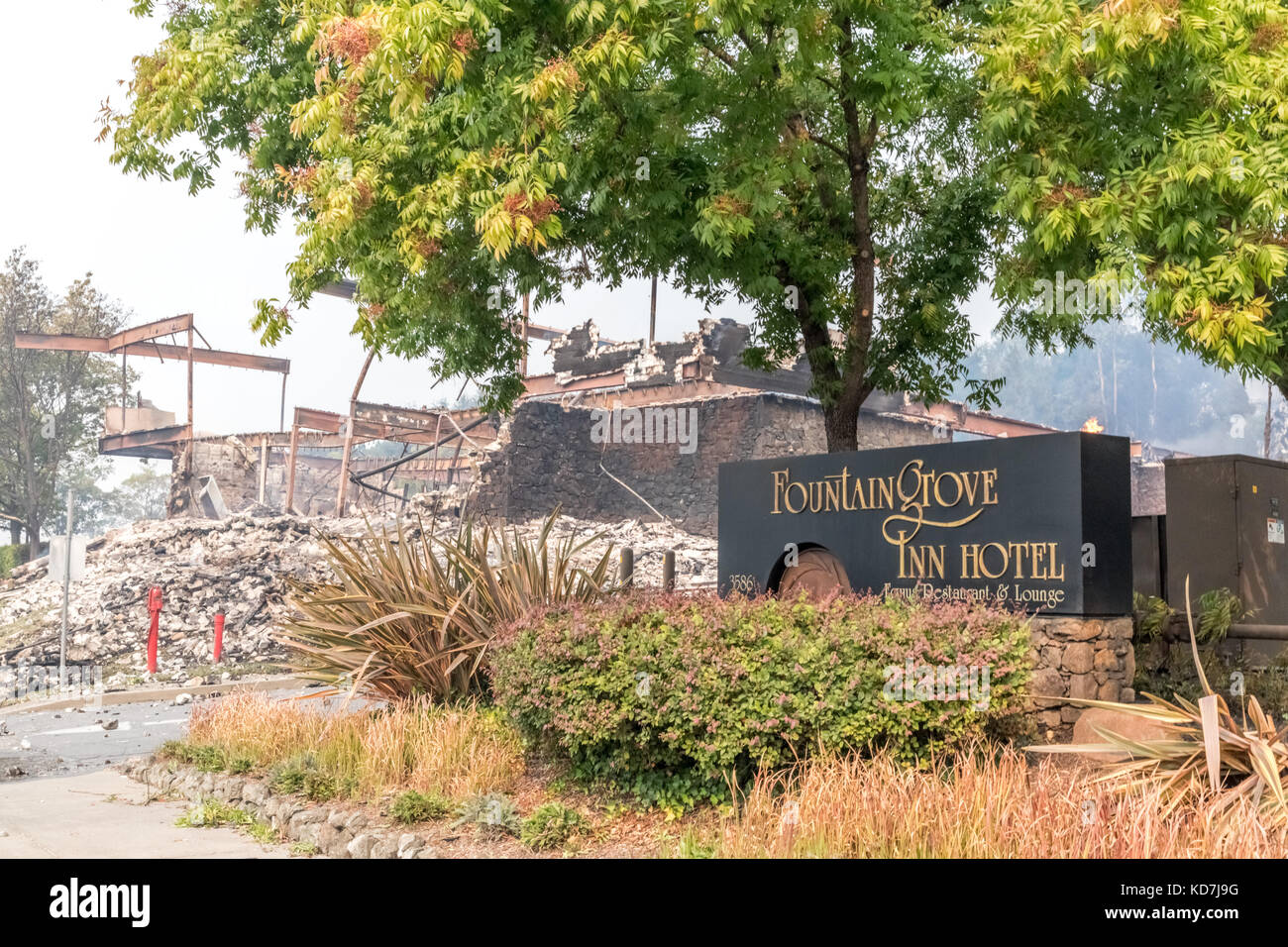 Wildfire devistation hi-res stock photography and images - Alamy