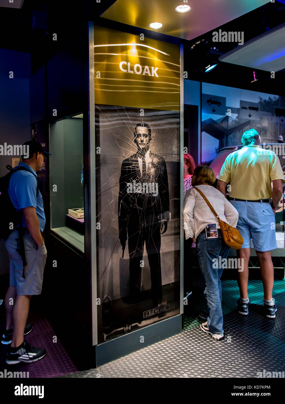 Washington, DC, USA. 10th Oct, 2017. The International Spy Museum ...