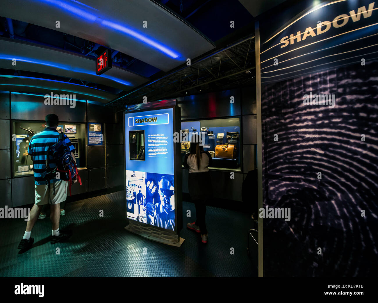 Washington, DC, USA. 10th Oct, 2017. The International Spy Museum ...