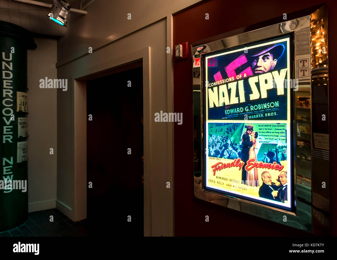 Washington, DC, USA. 10th Oct, 2017. The International Spy Museum ...