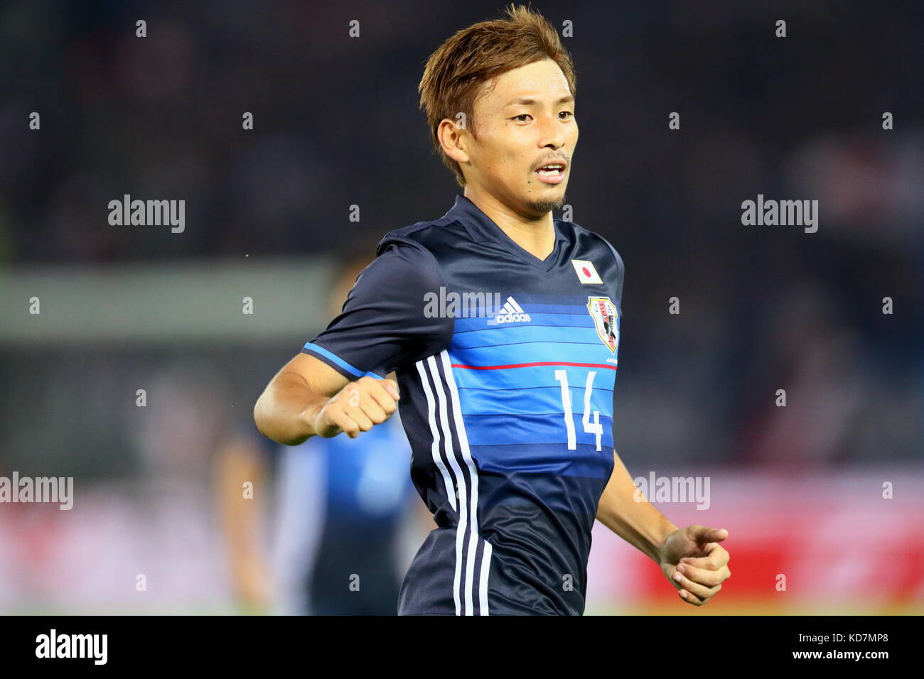 Kanagawa, Japan. 10th Oct, 2017. Takashi Inui (JPN), Football / Soccer ...
