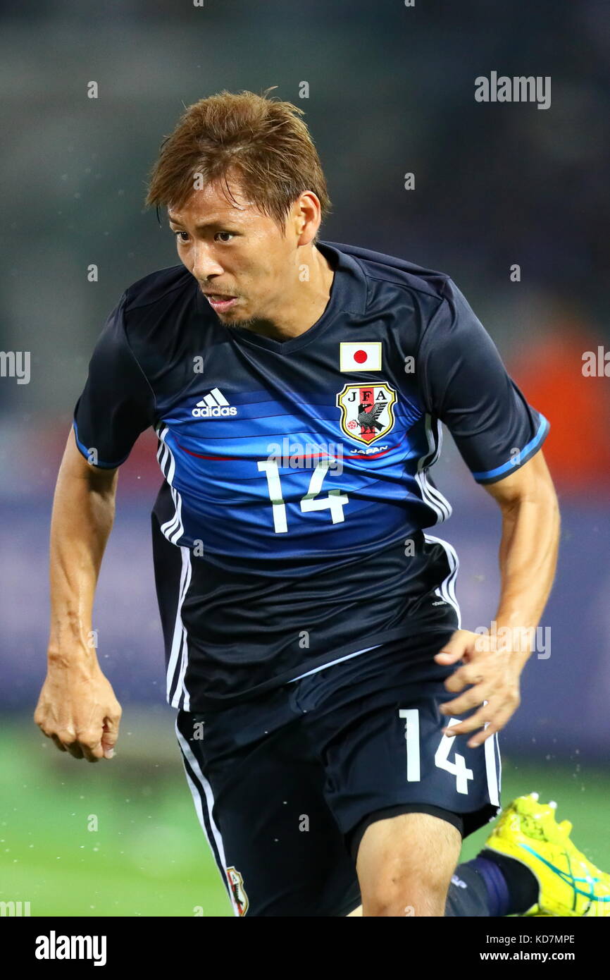 Kanagawa, Japan. 10th Oct, 2017. Takashi Inui (JPN), Football / Soccer ...