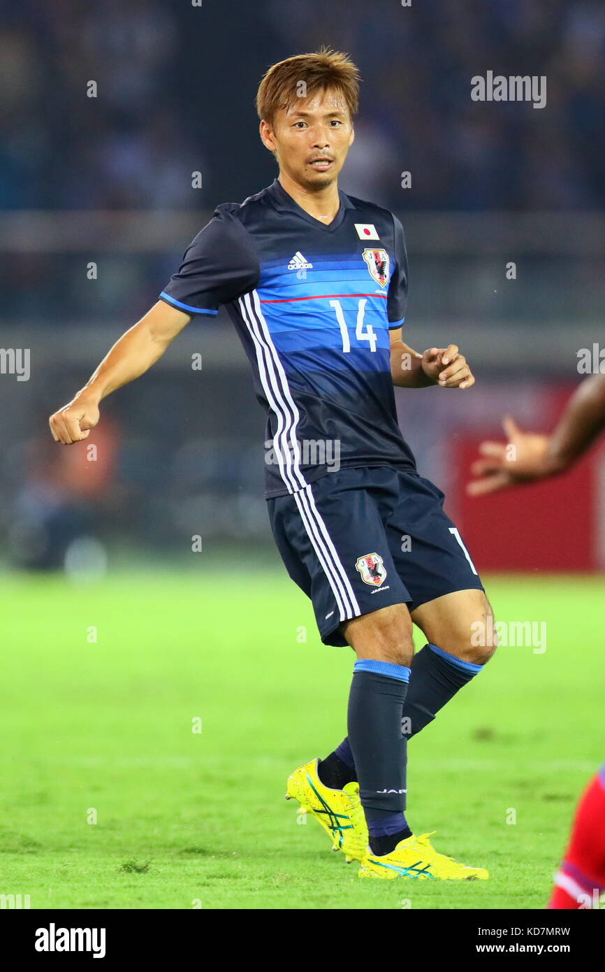 Kanagawa, Japan. 10th Oct, 2017. Takashi Inui (JPN), Football / Soccer ...