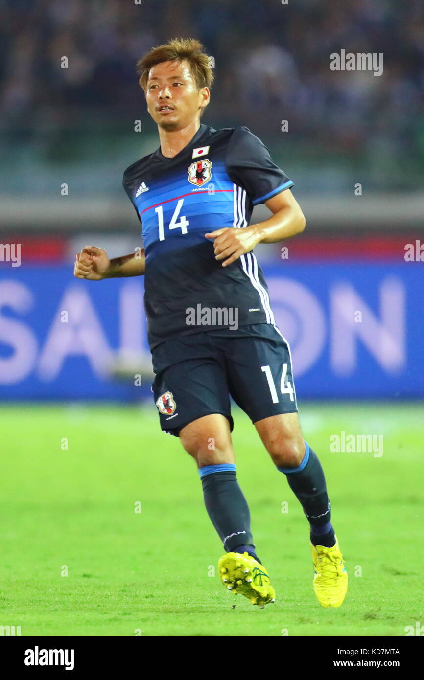 Kanagawa, Japan. 10th Oct, 2017. Takashi Inui (JPN), Football / Soccer ...