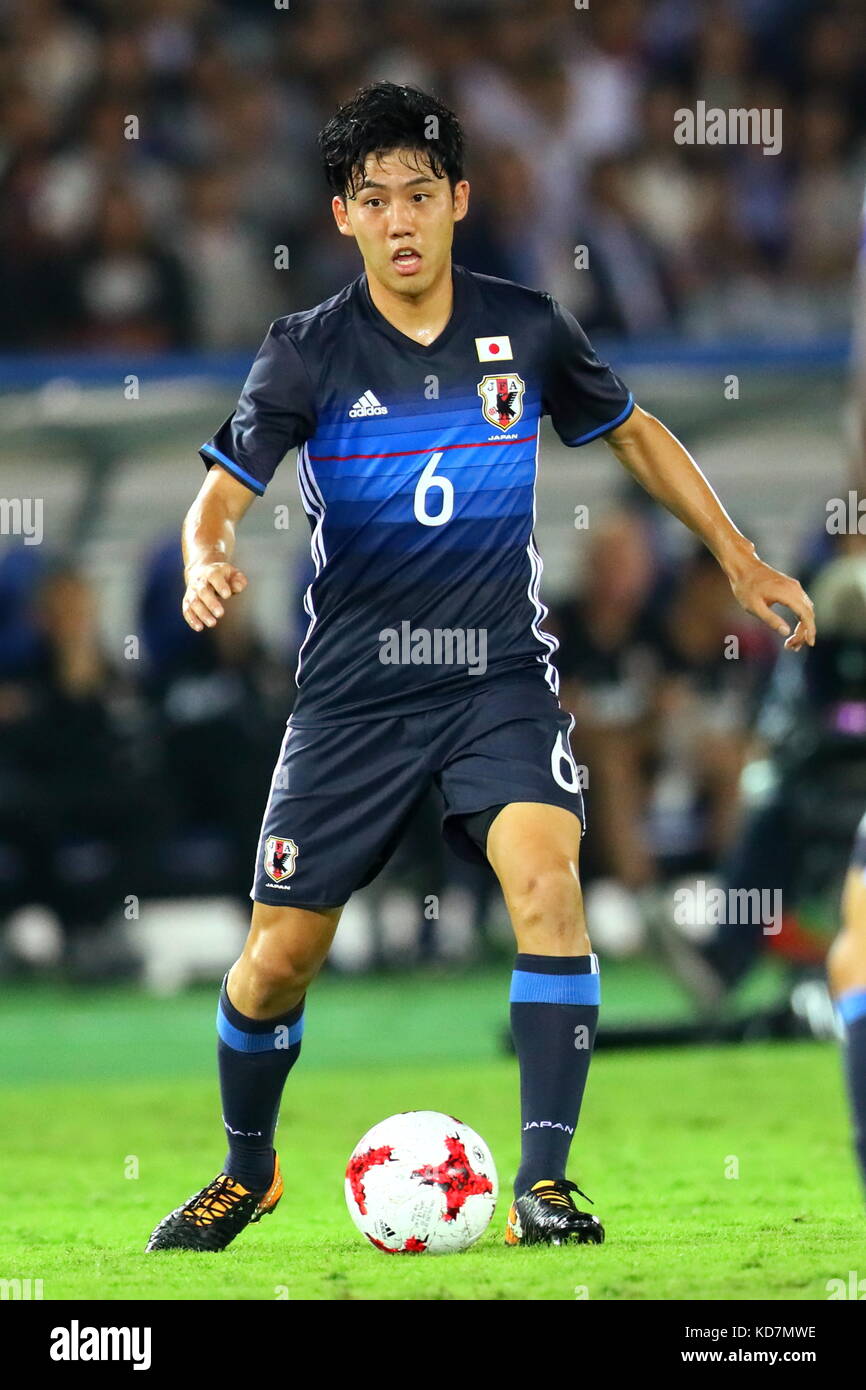 Kanagawa, Japan. 10th Oct, 2017. Wataru Endo (JPN), Football / Soccer ...
