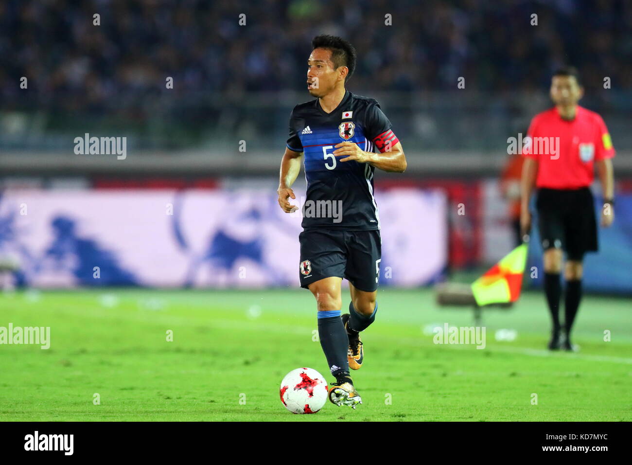 Kanagawa, Japan. 10th Oct, 2017. Yuto Nagatomo (JPN), Football / Soccer ...