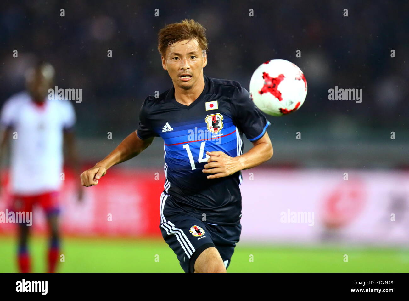 Kanagawa, Japan. 10th Oct, 2017. Takashi Inui (JPN) Football/Soccer ...