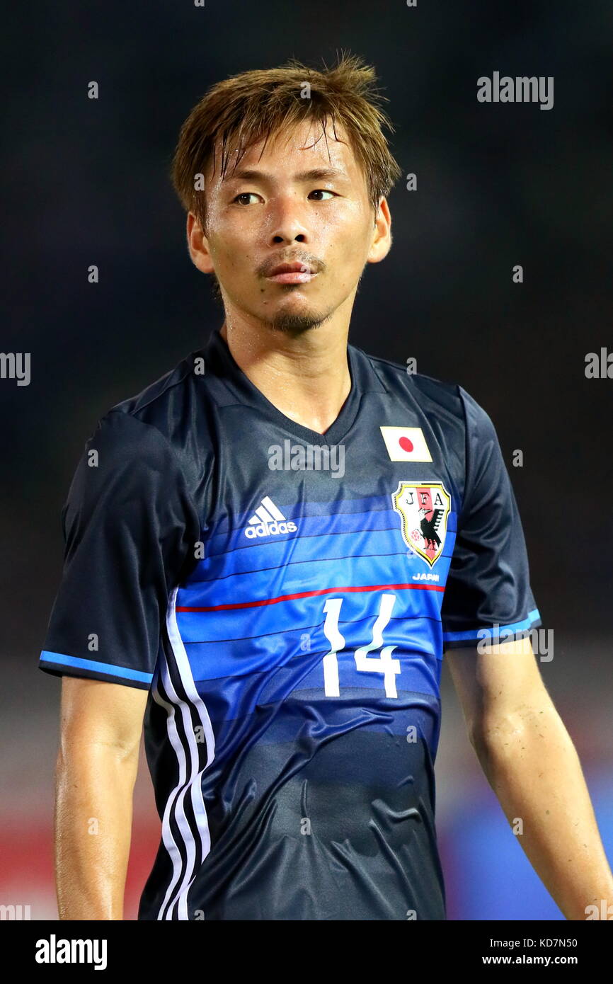 Kanagawa, Japan. 10th Oct, 2017. Takashi Inui (JPN) Football/Soccer ...