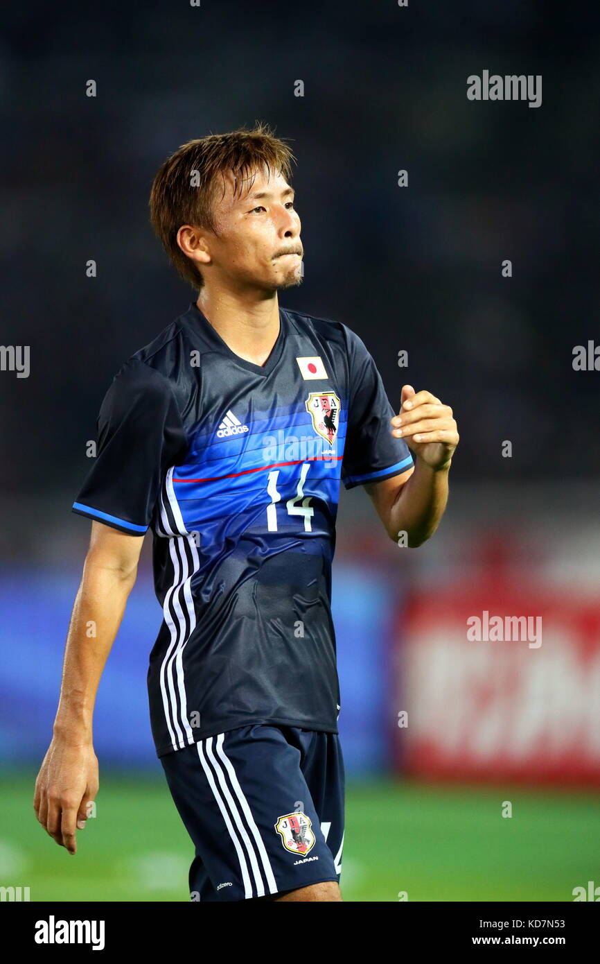 Kanagawa, Japan. 10th Oct, 2017. Takashi Inui (JPN) Football/Soccer ...
