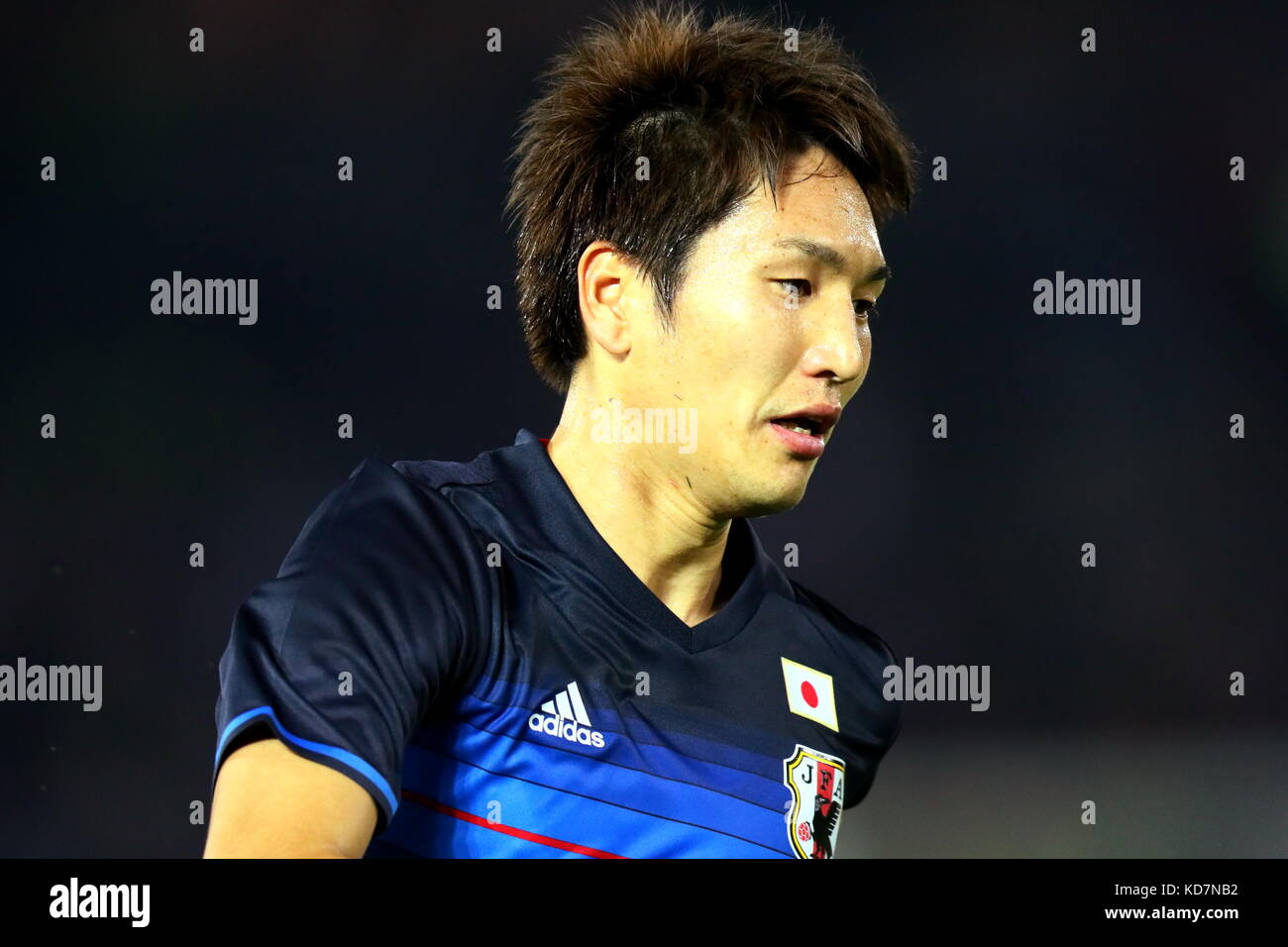 Kanagawa, Japan. 10th Oct, 2017. Genki Haraguchi (JPN) Football/Soccer : KIRIN Challenge Cup ...