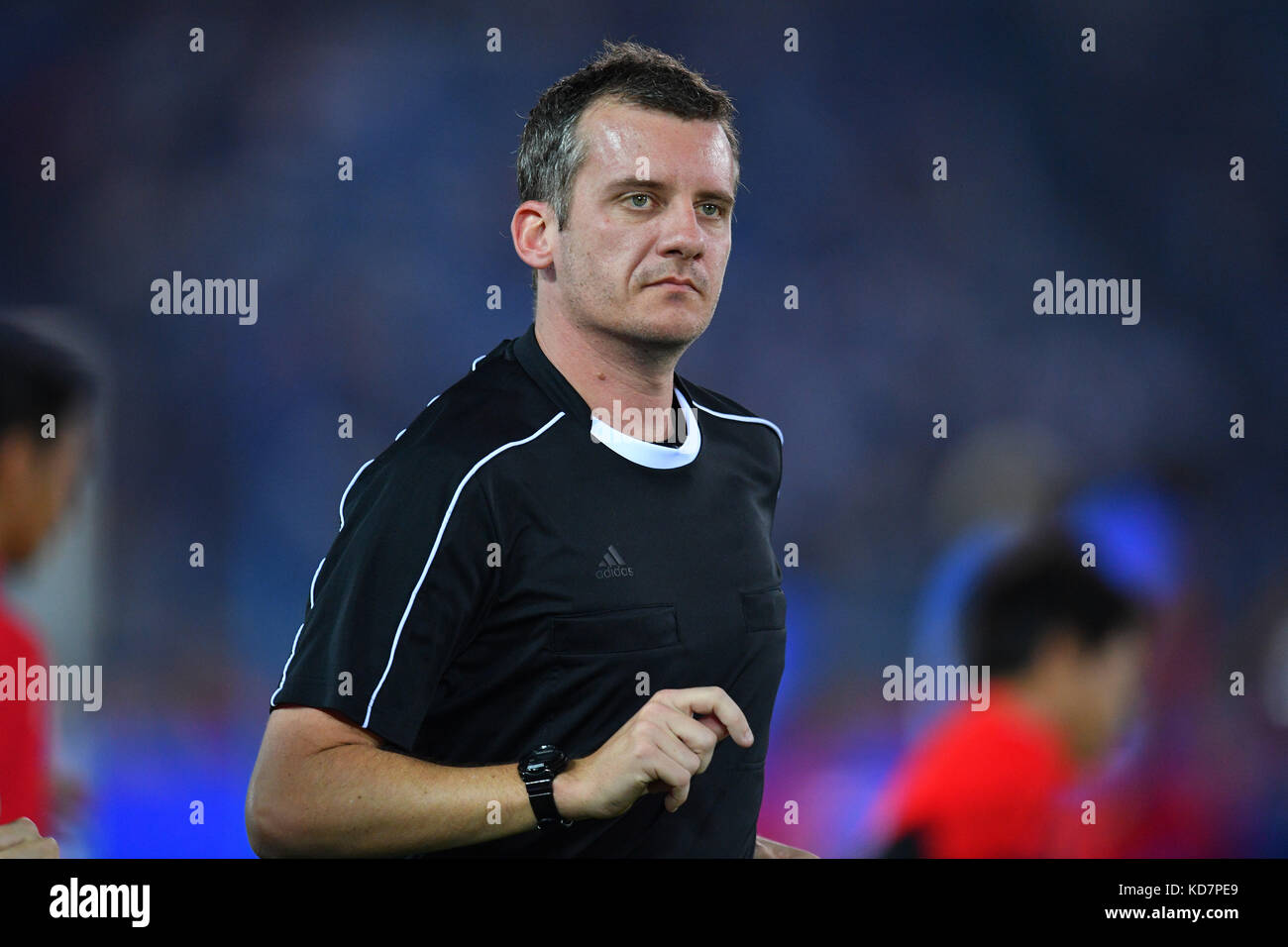 Kanagawa, Japan. 10th Oct, 2017. Peter Green (Referee), Football ...