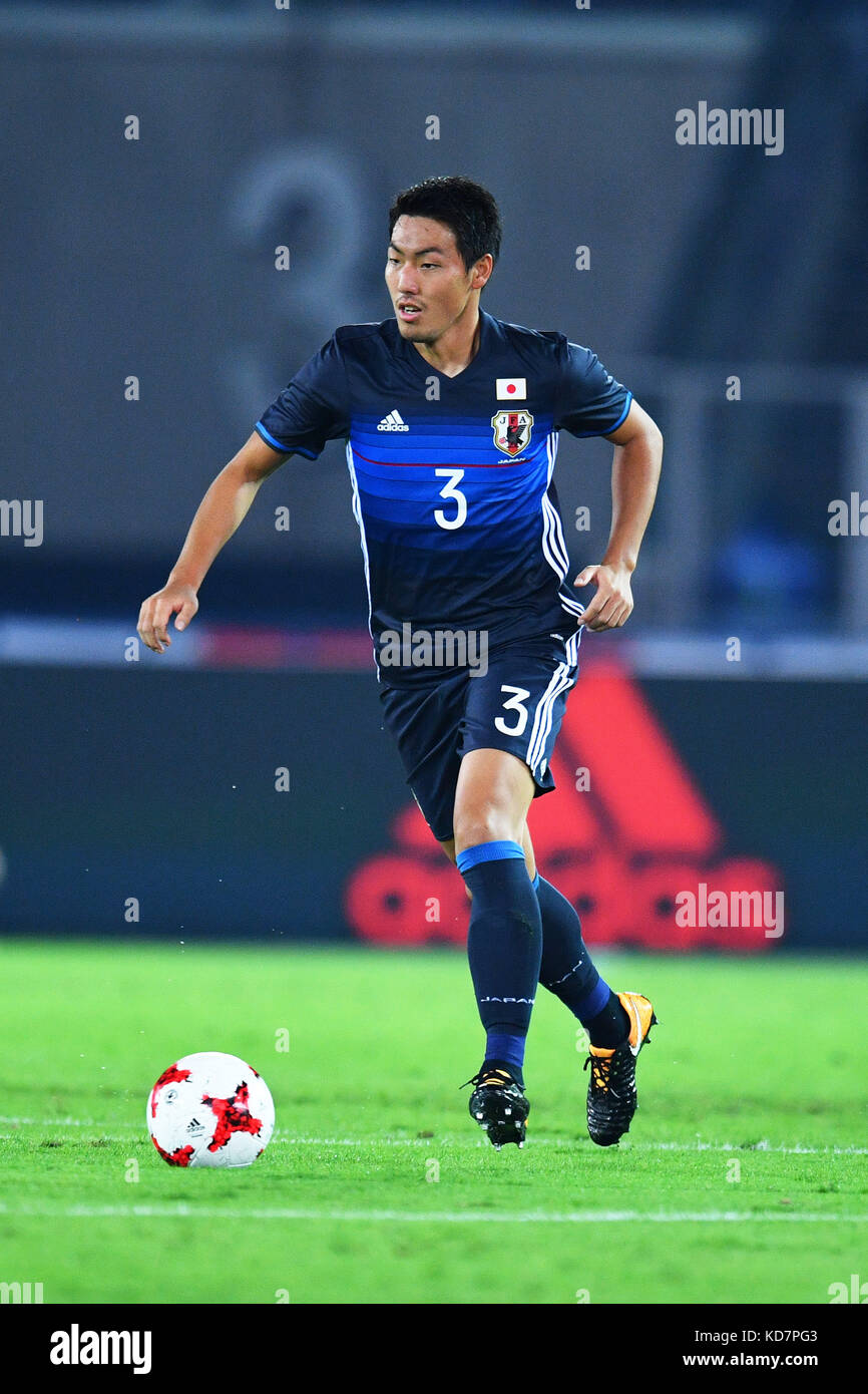Kanagawa, Japan. 10th Oct, 2017. ≠∫ Gen Shoji (JPN), Football / Soccer ...
