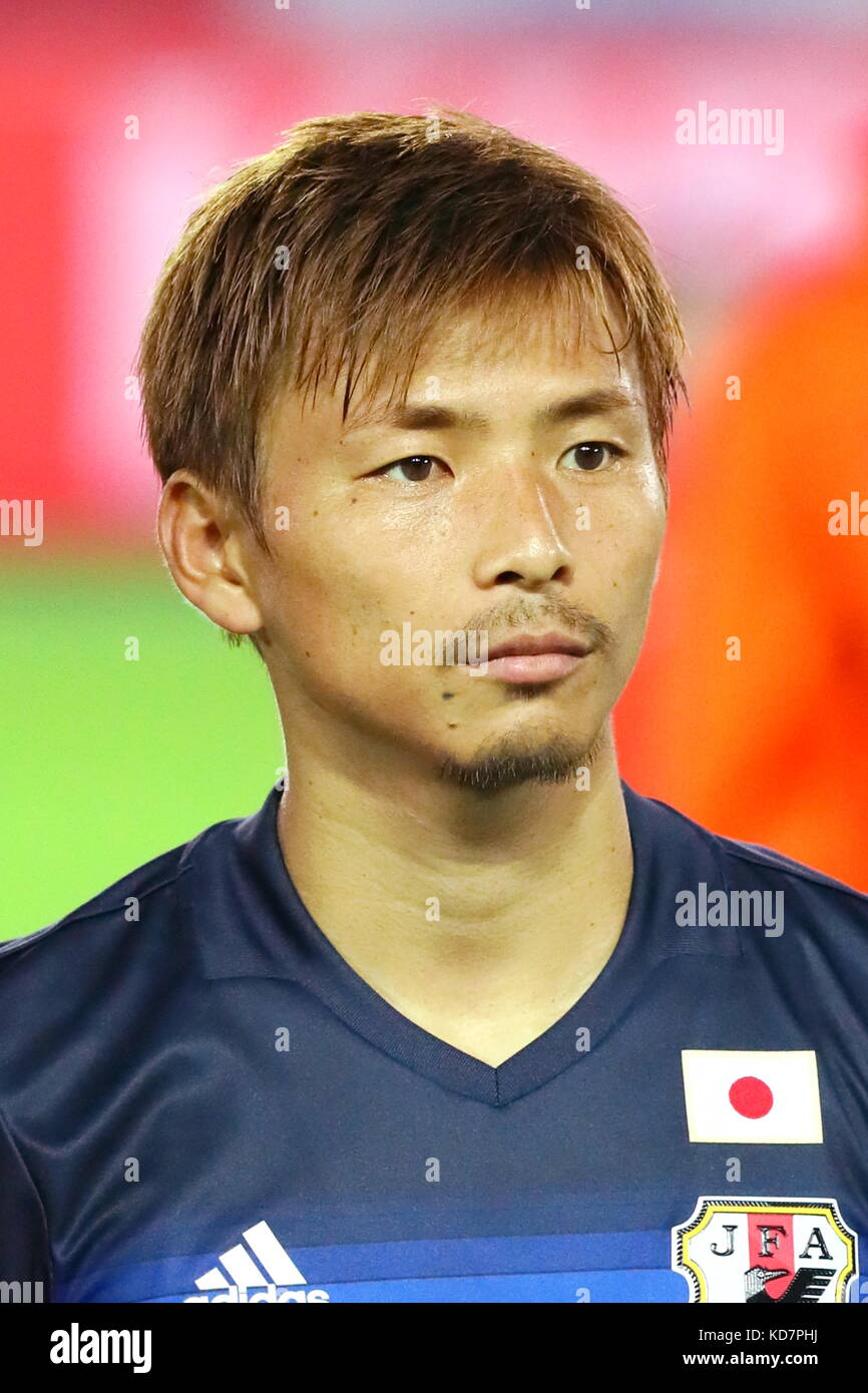 Kanagawa, Japan. 10th Oct, 2017. Takashi Inui (JPN), Football / Soccer ...
