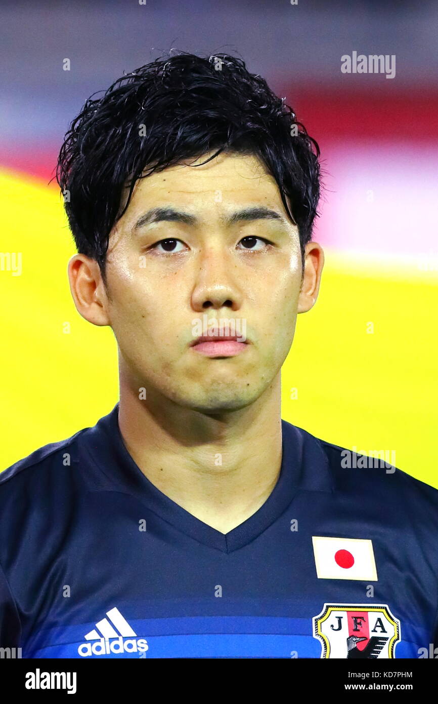 Kanagawa, Japan. 10th Oct, 2017. Wataru Endo (JPN), Football / Soccer ...