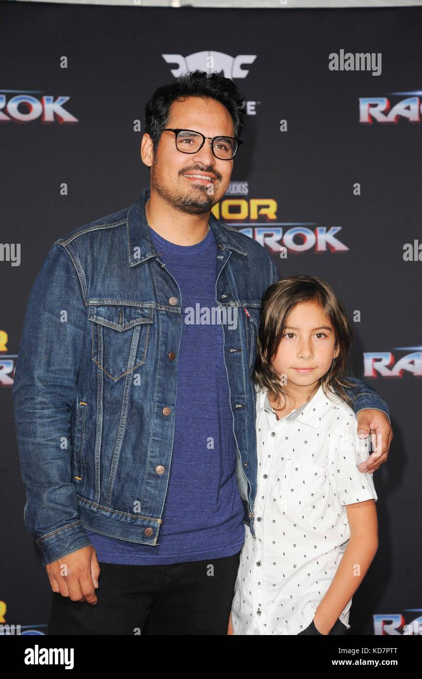 Los Angeles, CA, USA. 10th Oct, 2017. Michael Pena, Roman Pena at ...