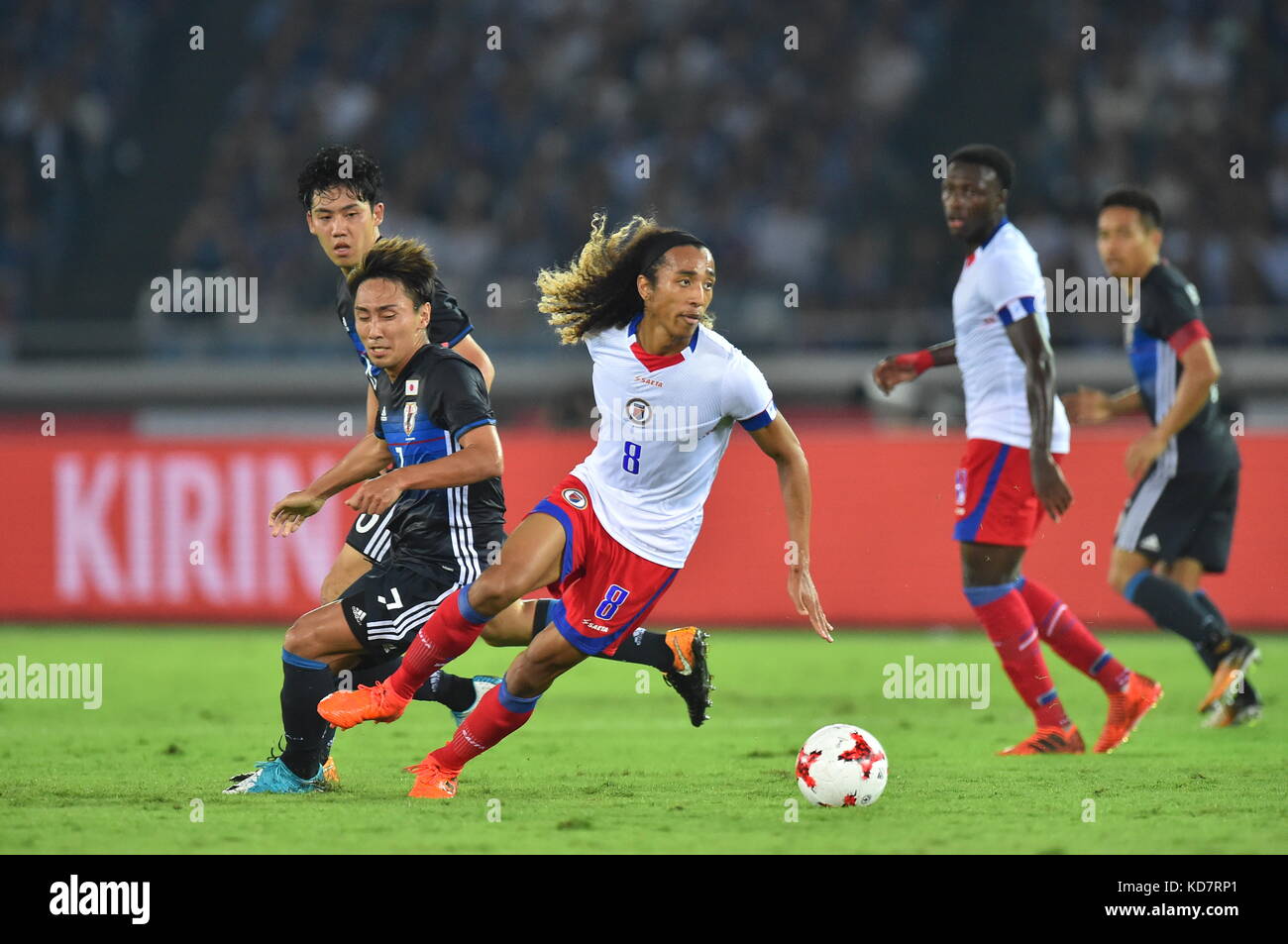 Kanagawa, Japan. 10th Oct, 2017. (L-R) Wataru Endo, Shu Kurata (JPN ...