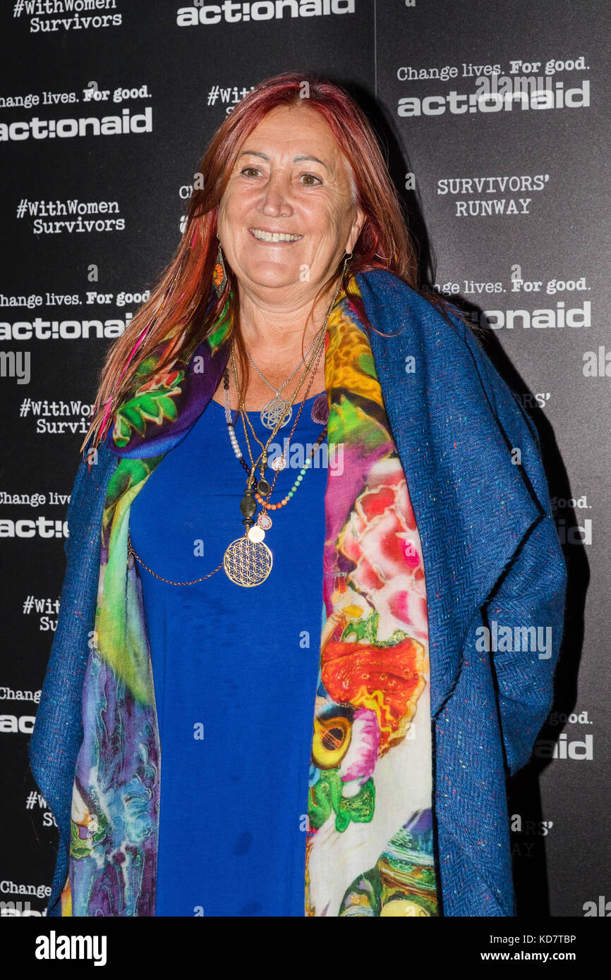 London, UK. 10th Oct, 2017. Lynne Franks attending the ActionAid ...