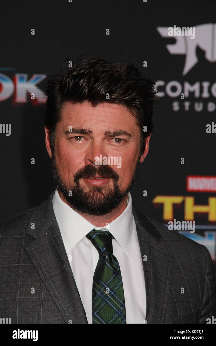 Los Angeles, USA. 10th Oct, 2017. Karl Urban 10/10/2017 The world ...