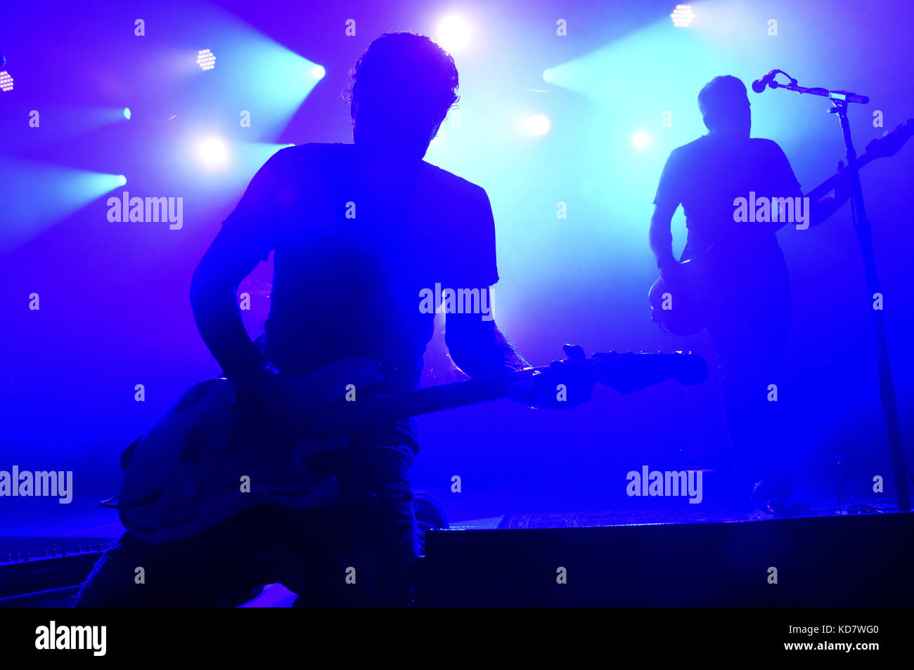 Munich, Germany. 9th Oct, 2017. Gavin Rossdale and Corey Britz of Bush ...
