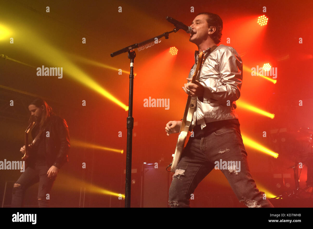 Munich, Germany. 9th Oct, 2017. Chris Traynor and Gavin Rossdale of ...