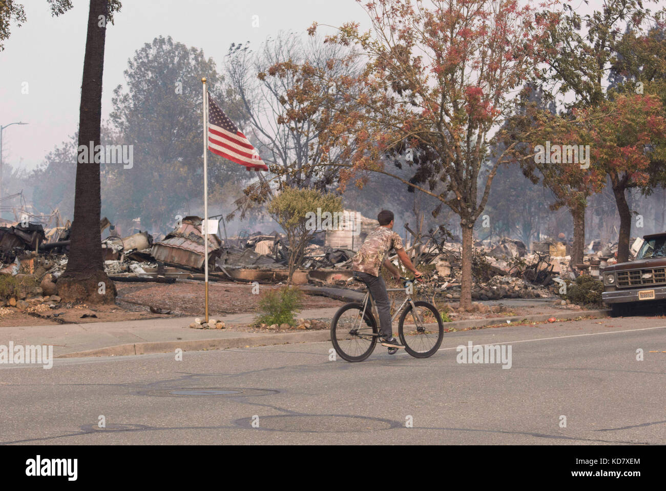 Tubbs fire hi-res stock photography and images - Alamy