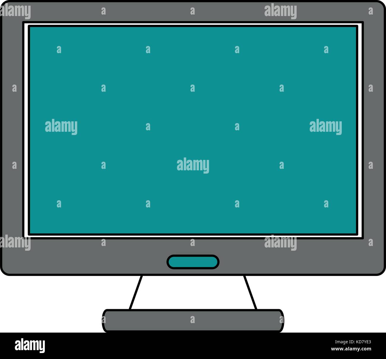 Computer screen monitor Stock Vector Image & Art - Alamy