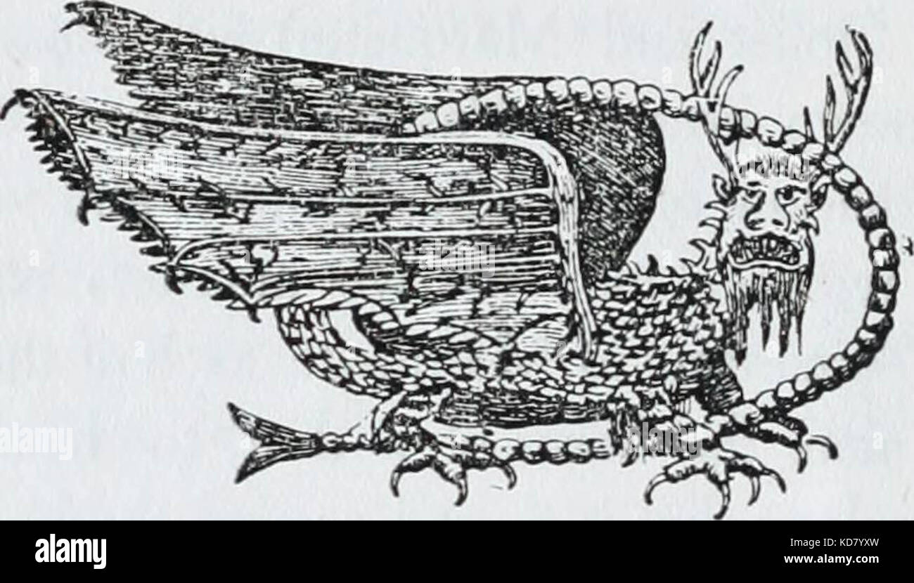 "The evolution of the dragon" (1919 Stock Photo - Alamy