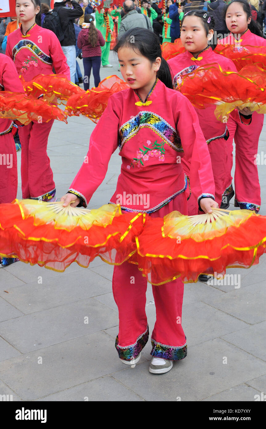 Chinese New Year celebrations by Chinese community in Barcelona ...