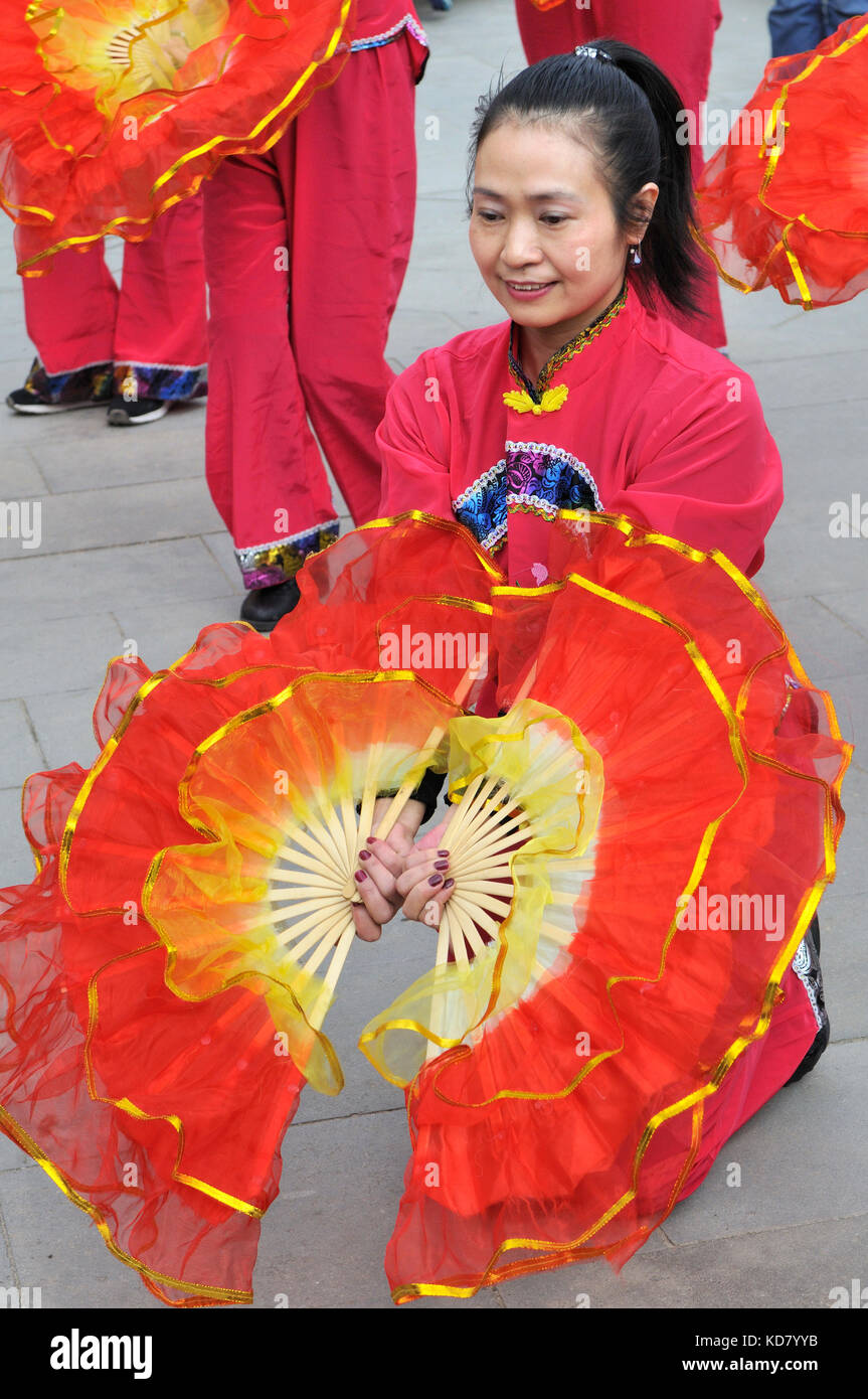 Chinese New Year celebrations by Chinese community in Barcelona ...