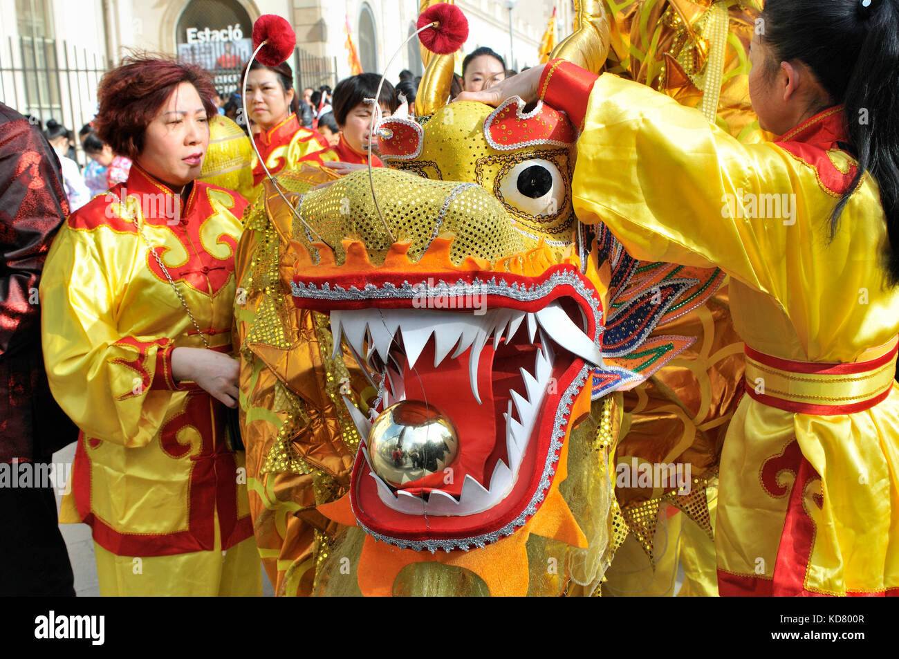 Chinese new year celebration Stock Photo - Alamy