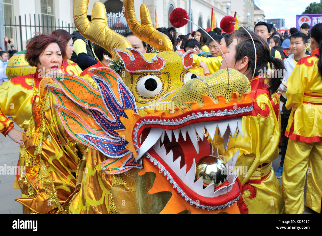 Chinese new year celebration Stock Photo - Alamy