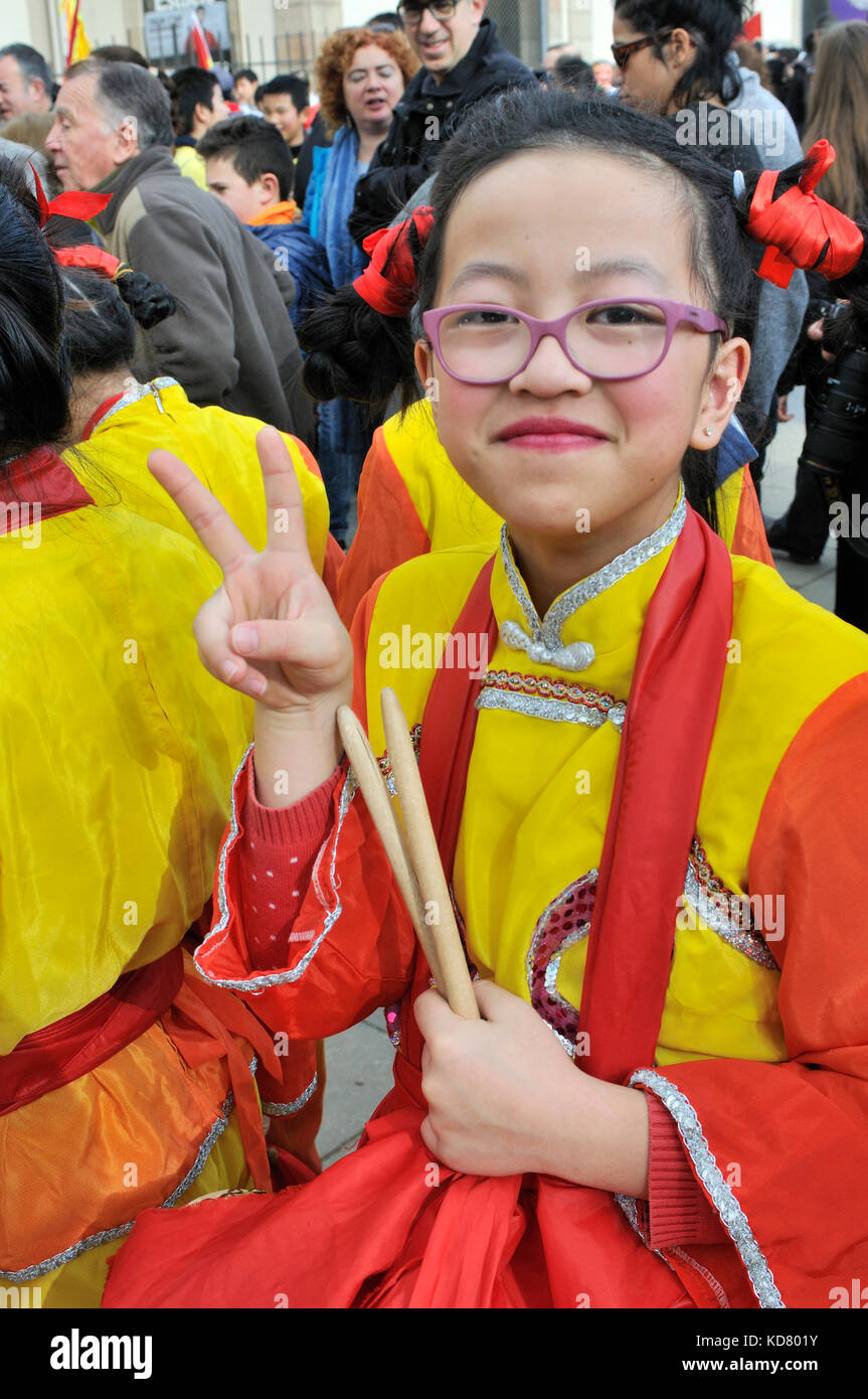 Chinese New Year celebrations by Chinese community in Barcelona ...