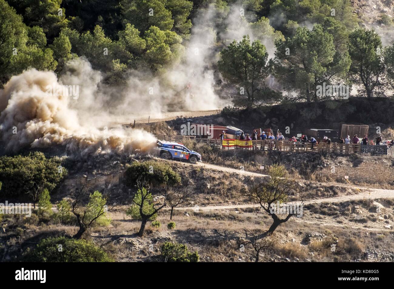 #6 Spanish rally driver Dani Sordo (ESP) and co-driver Marc Marti (ESP ...