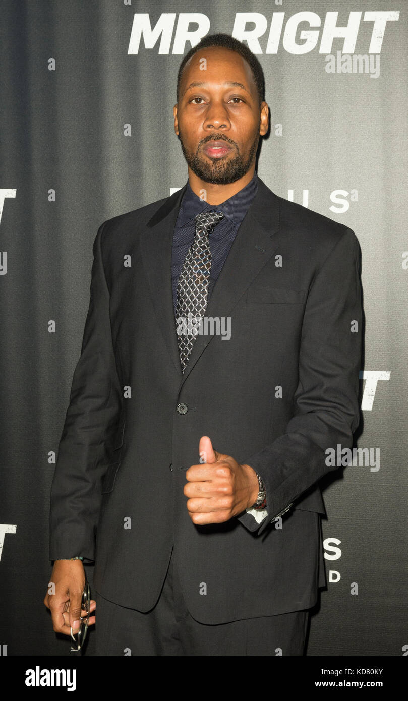 New York, NY - April 6, 2016: RZA Robert Fitzgerald Diggs attends Mr ...